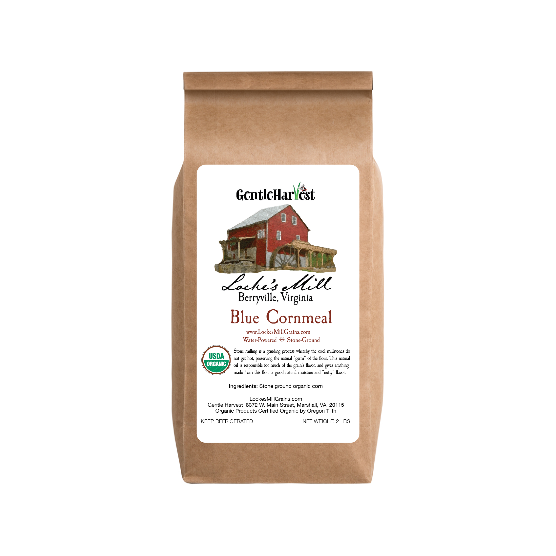 Blue Cornmeal | Gentle Harvest